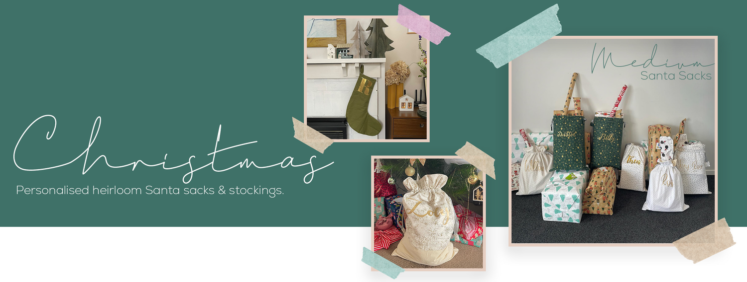 Christmas: Santa Sacks & Stockings – Wolf Foot Designs